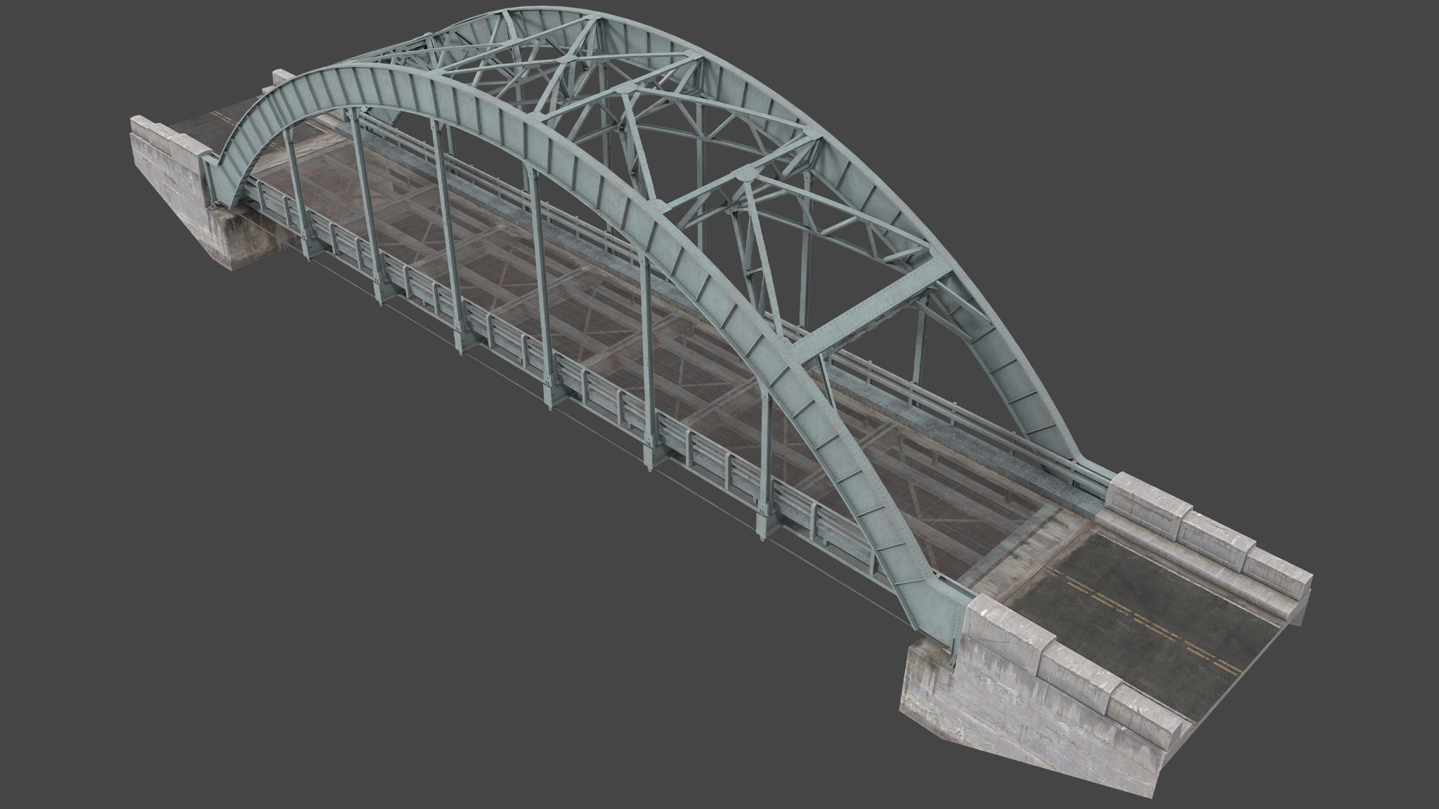 3D model Steel Bridge - TurboSquid 1844973