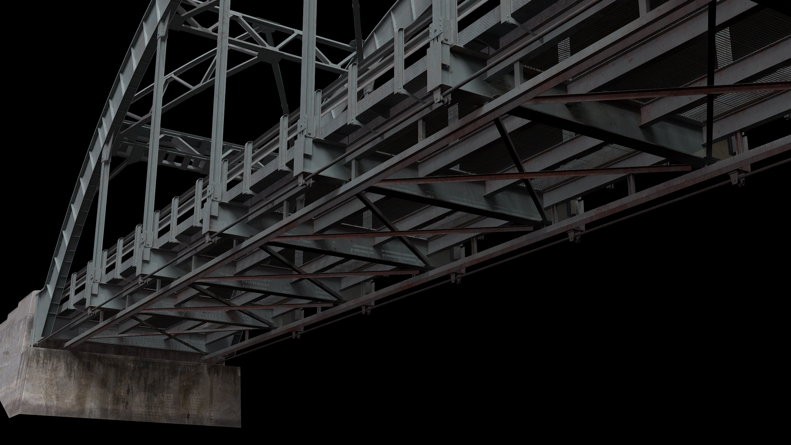 3D model Steel Bridge - TurboSquid 1844973