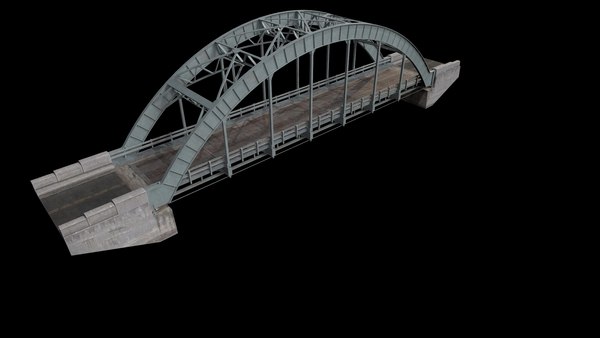 3D model Steel Bridge - TurboSquid 1844973