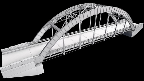3D model Steel Bridge - TurboSquid 1844973