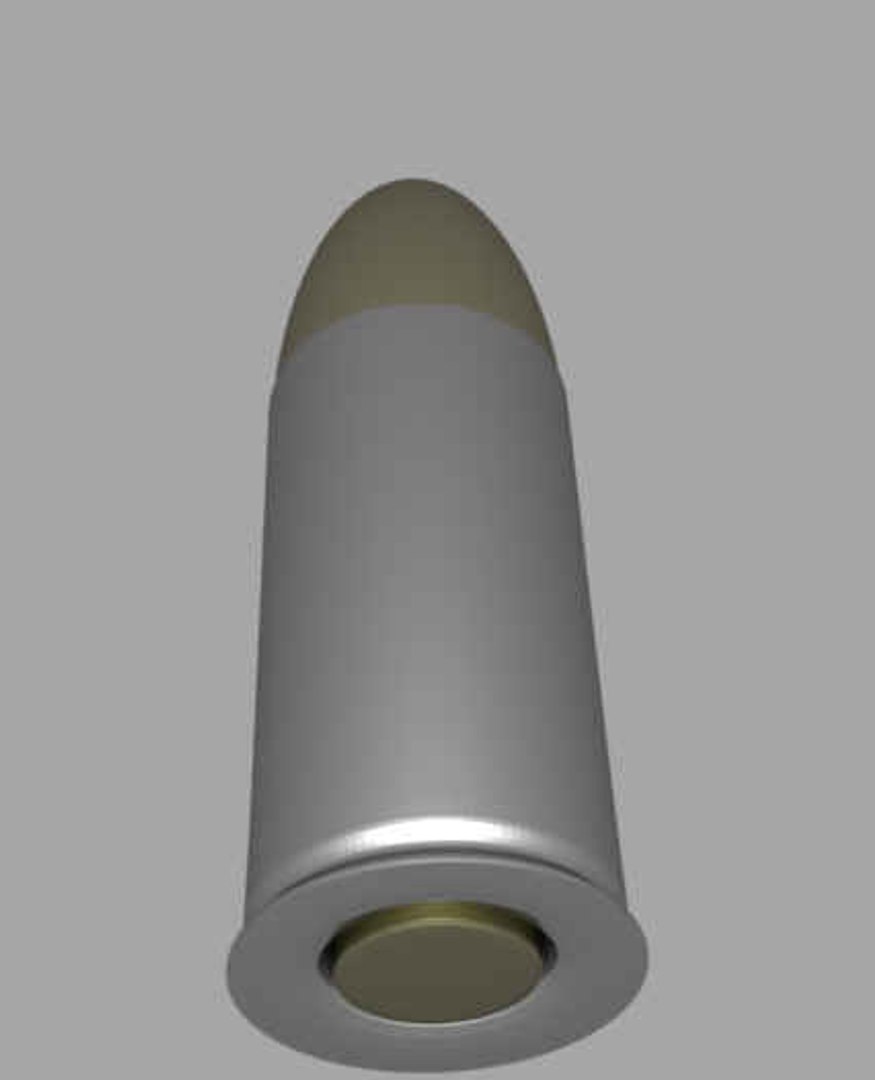 3d Bullet Model