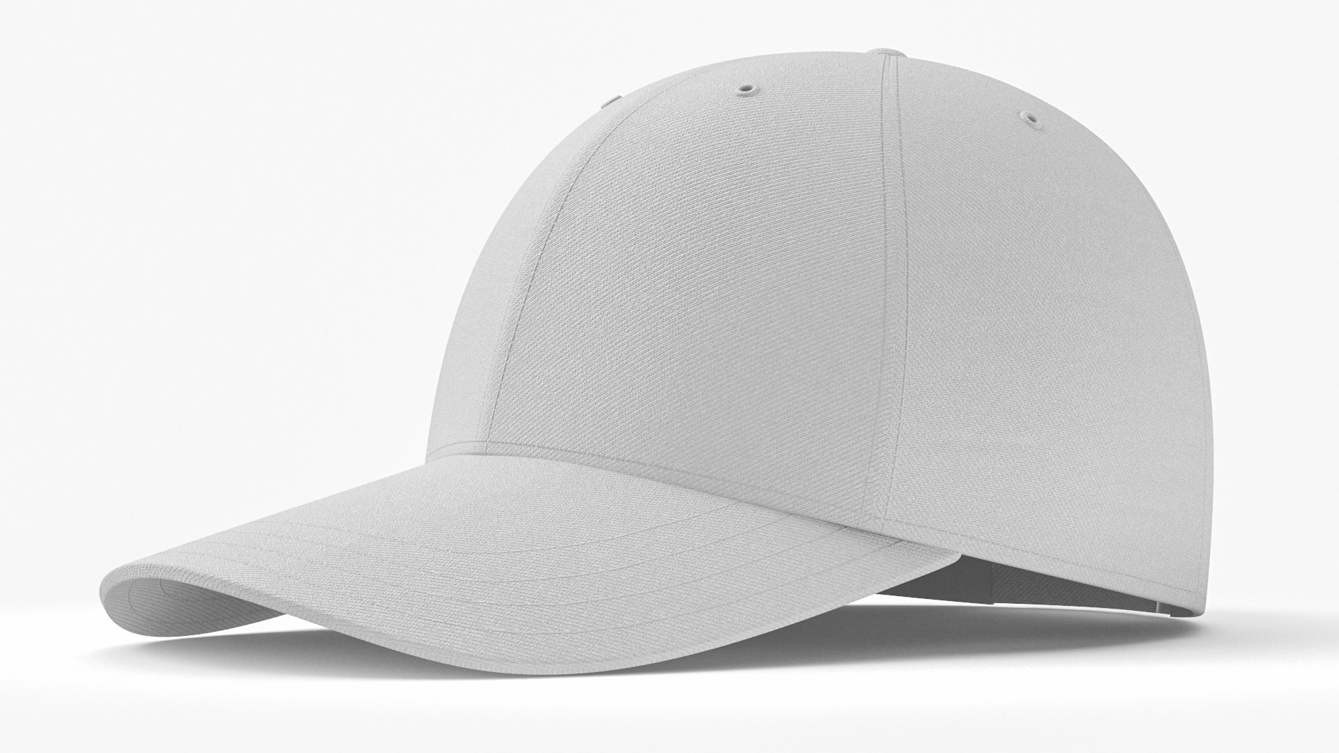 3D Black Baseball Cap Model - TurboSquid 2292395