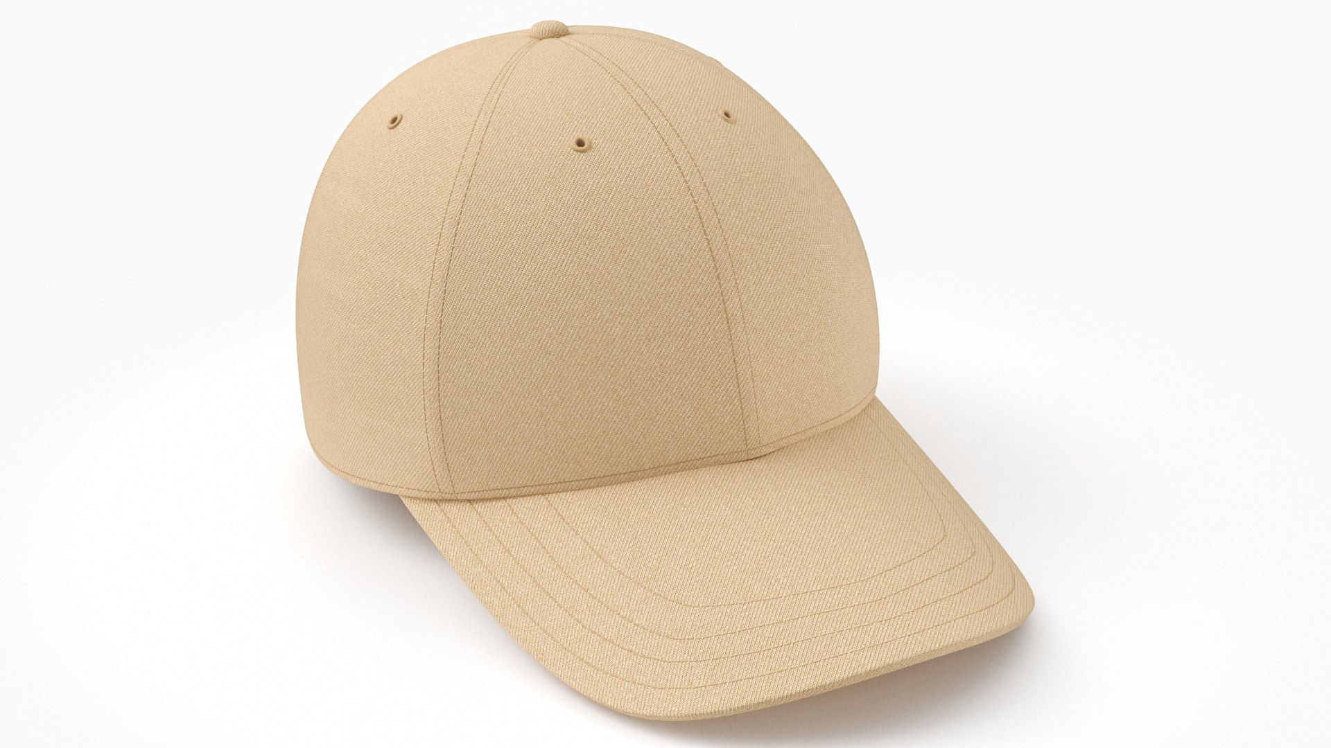 3D Black Baseball Cap Model - TurboSquid 2292395