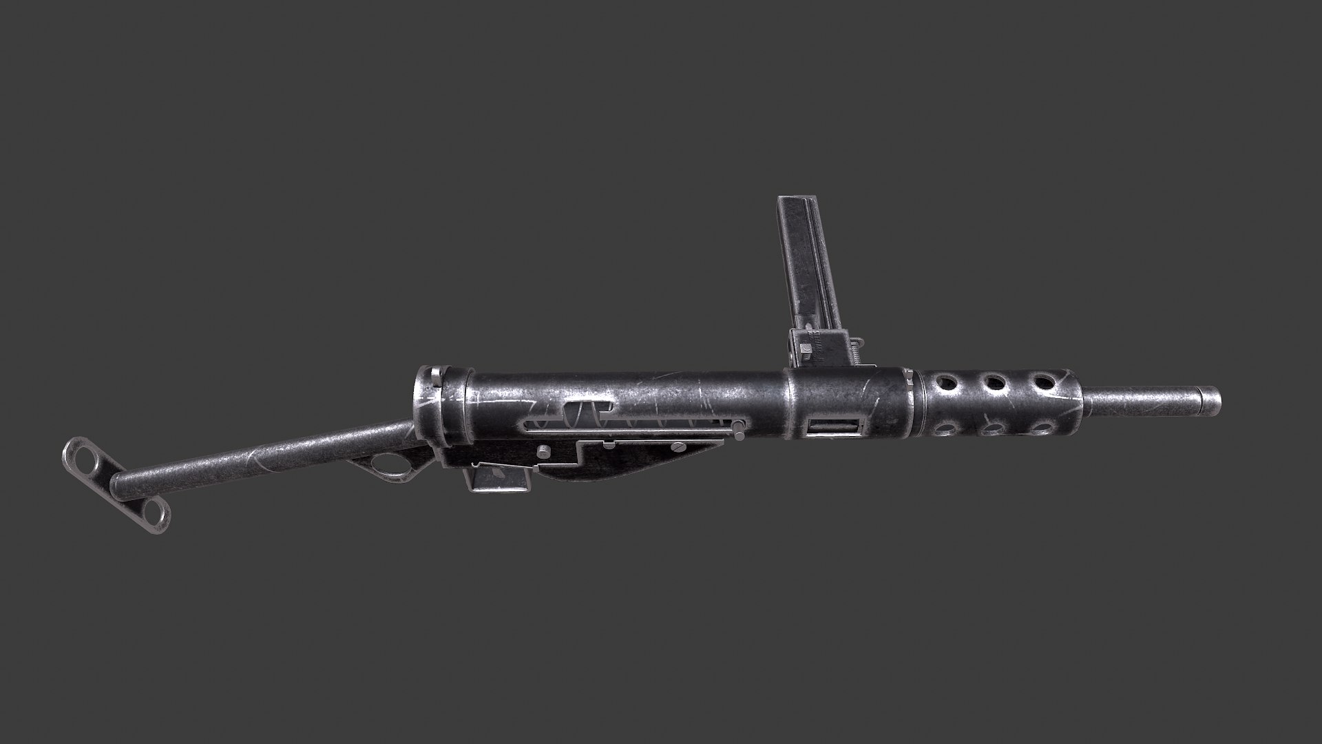 Free 3D Sten MK 2 - TurboSquid 1720629