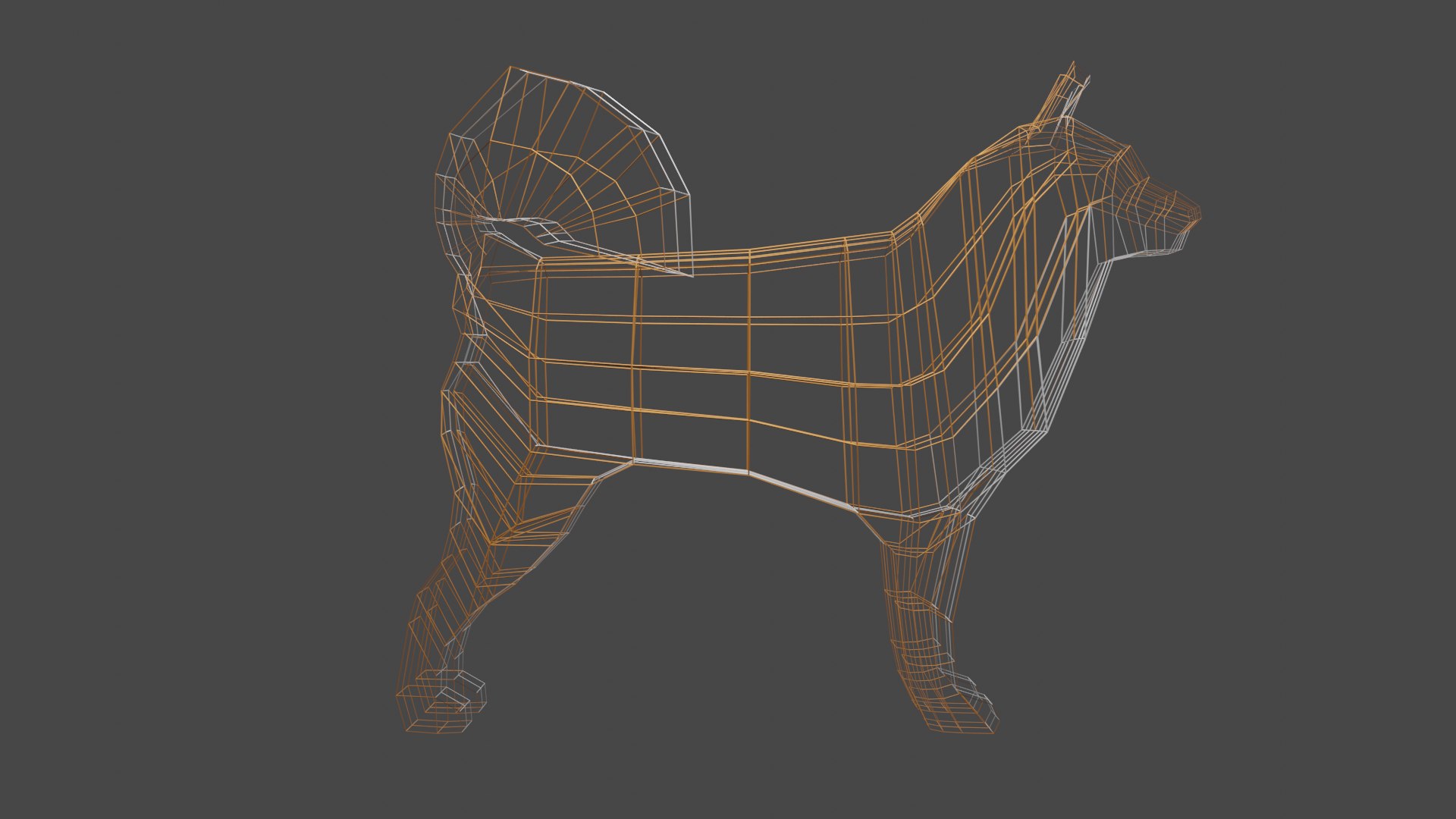 Shiba inu lowpoly 3D model - TurboSquid 1724533