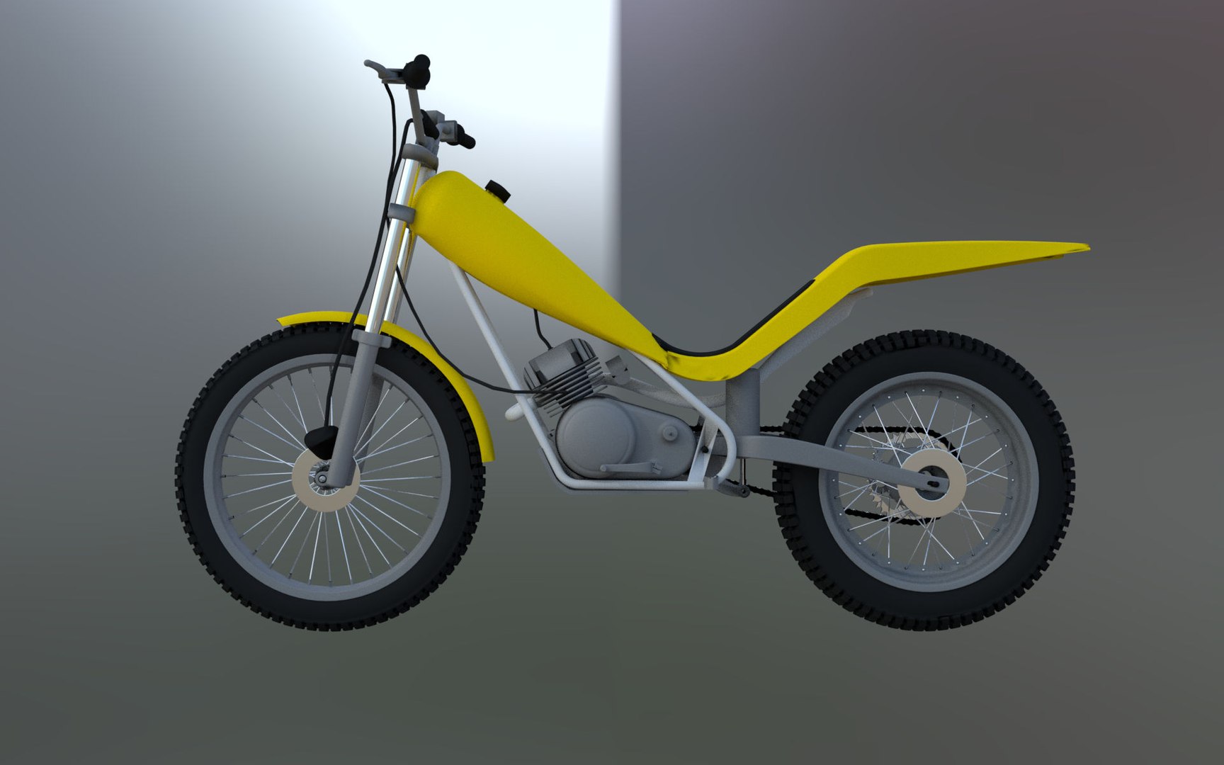 Free Trials Bike 3D Model - TurboSquid 1293517