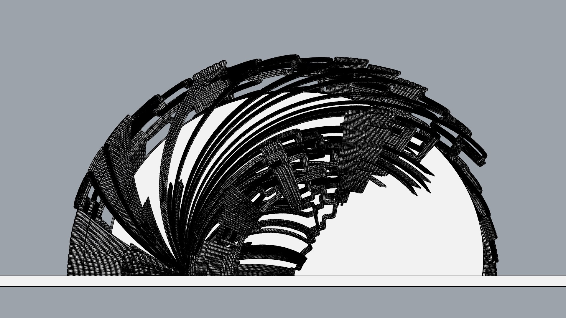 3D Pipes Parametric SCI FI Sculpture Model - TurboSquid 2259857