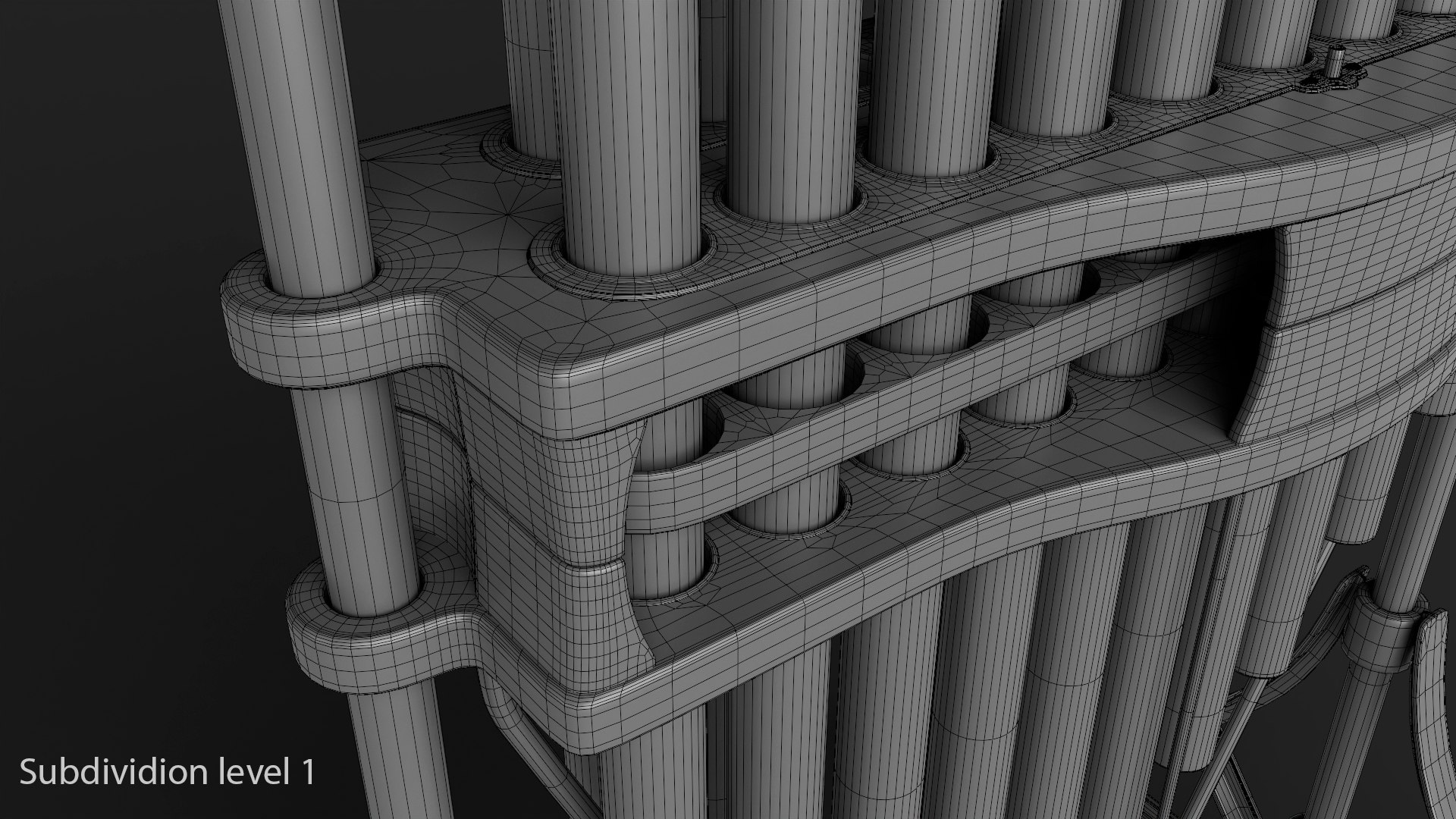 Tubular Bells Model - TurboSquid 1900814