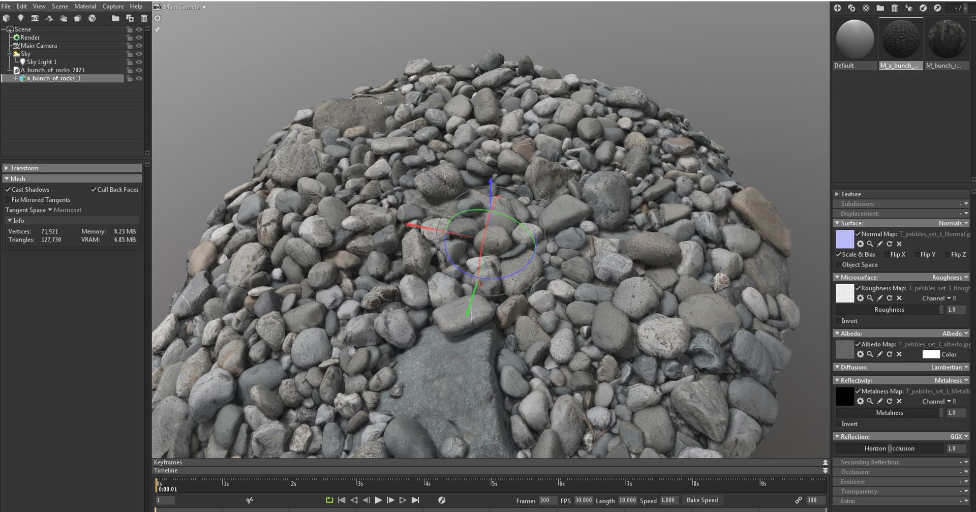 3D A Bunch Of Rocks - TurboSquid 1812313