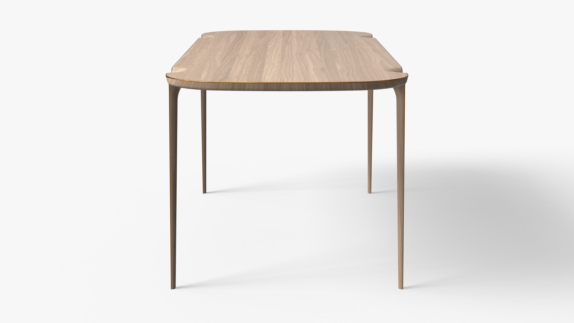 3D Vortex Wood Table Model - TurboSquid 2416937