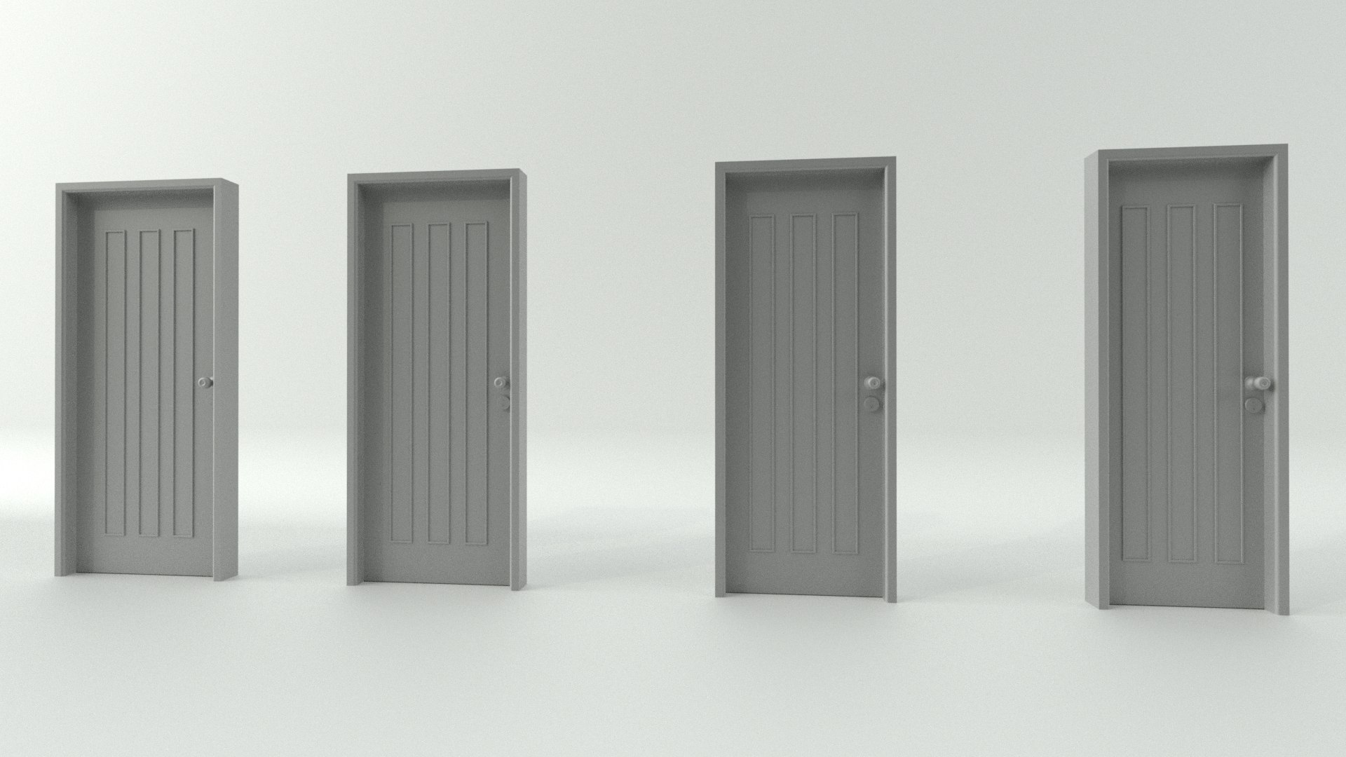 3D Door Design 5 Model - TurboSquid 2213377