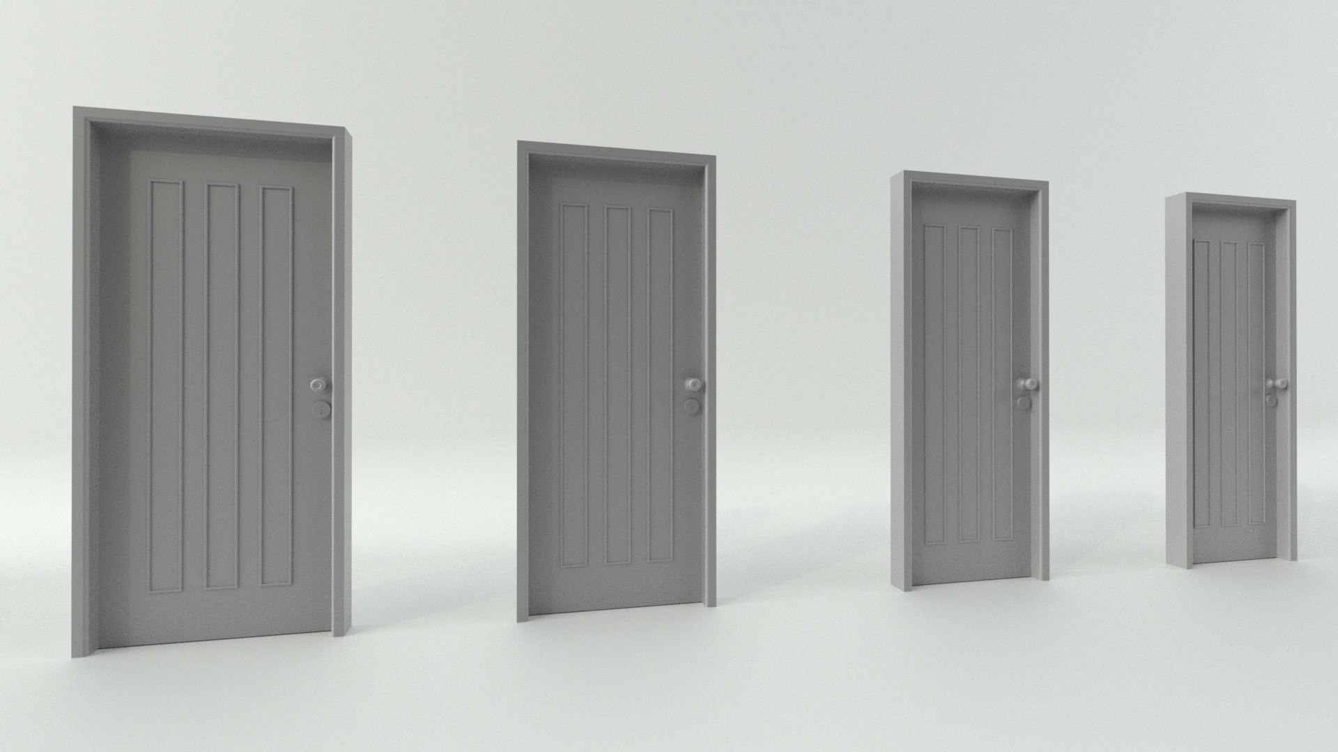 3D Door Design 5 Model - TurboSquid 2213377
