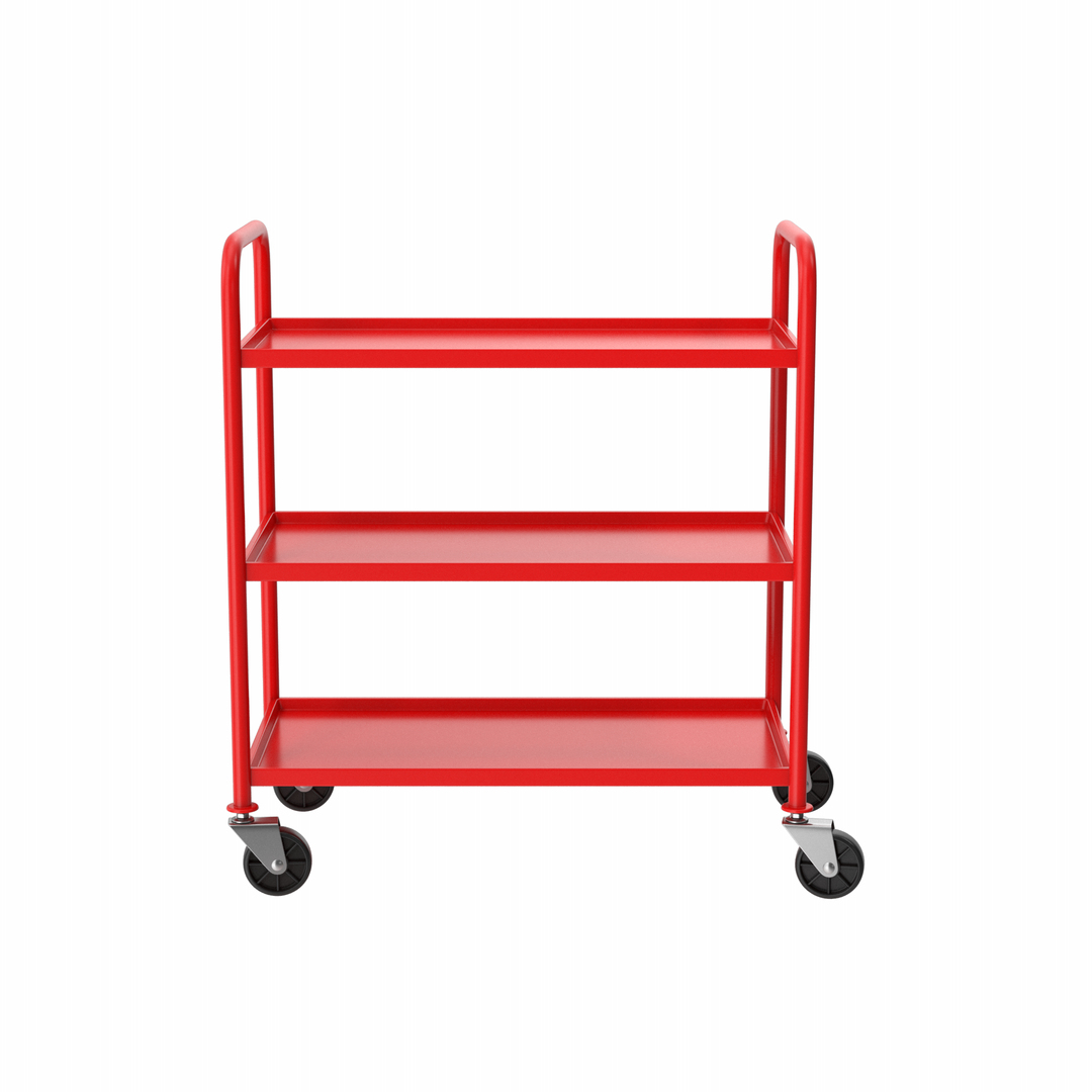 3D Red Service Trolley - TurboSquid 1914912