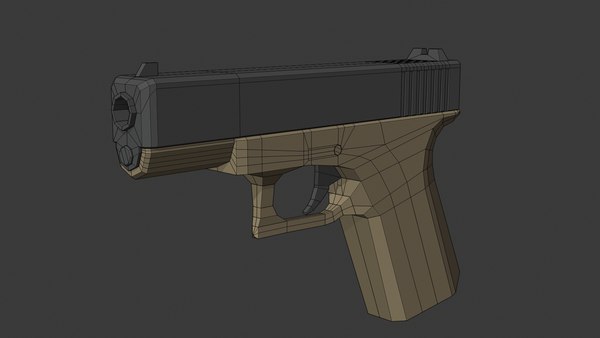 3D model gun weapon firearm - TurboSquid 1666910
