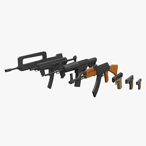 M4 Blender Models for Download | TurboSquid