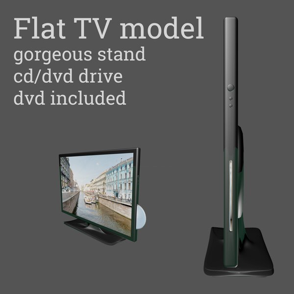 modelo 3d Televisor plano gratis - TurboSquid 753624