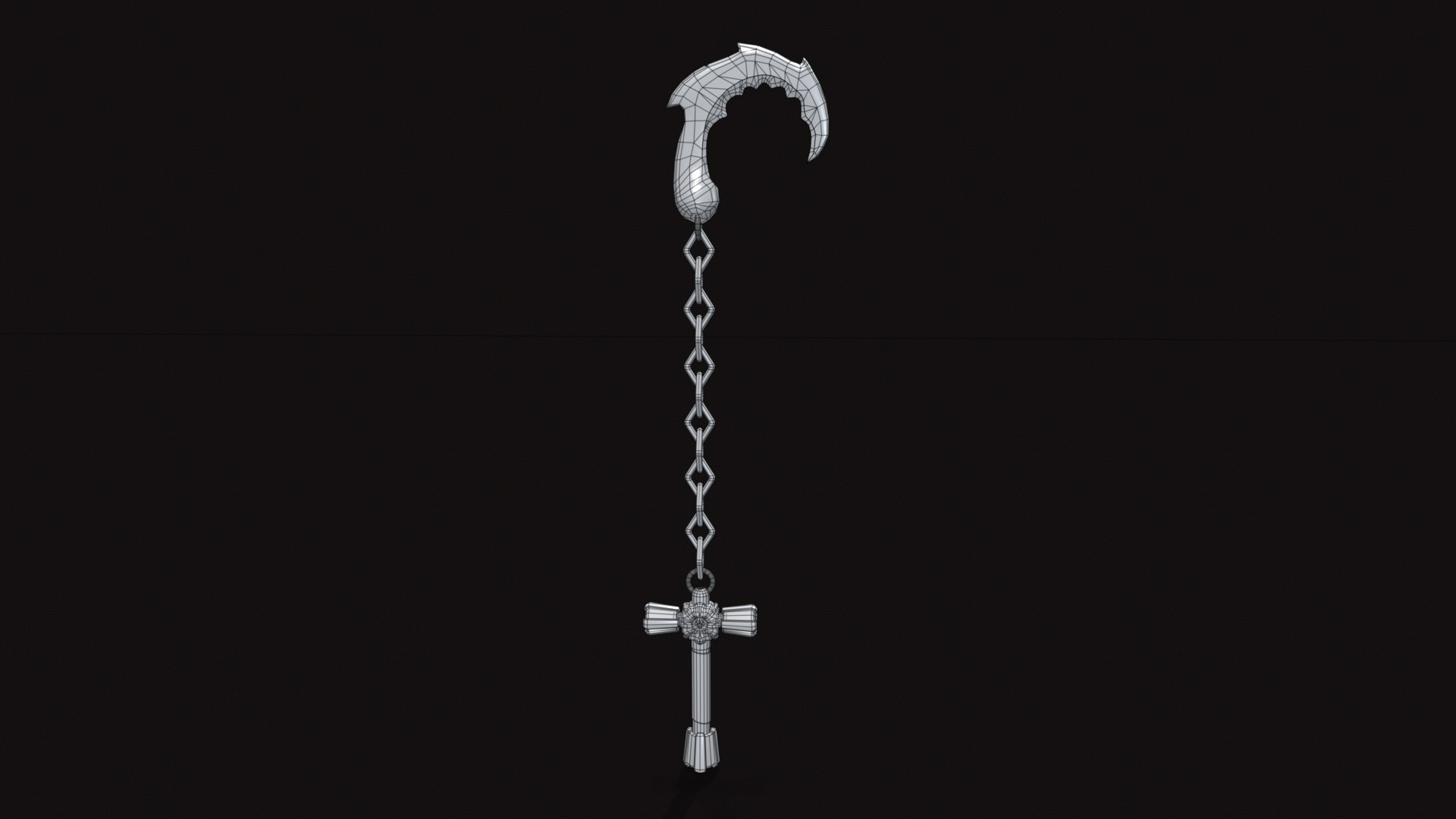 Fantasy Weapon Chain Scythe 3D Model - TurboSquid 2357727