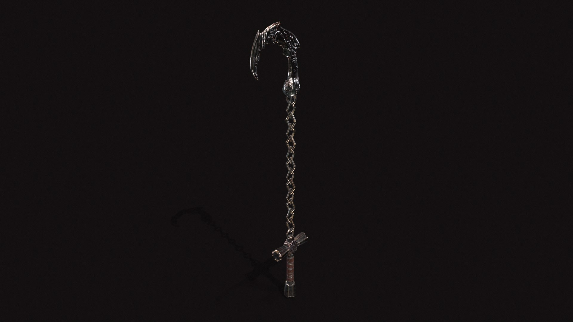 Fantasy Weapon Chain Scythe 3D Model - TurboSquid 2357727