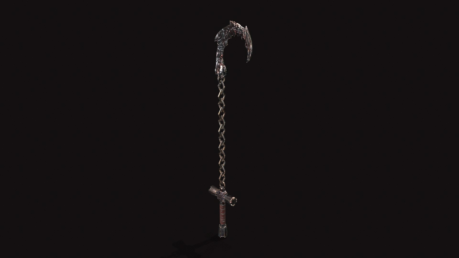 Fantasy Weapon Chain Scythe 3D Model - TurboSquid 2357727