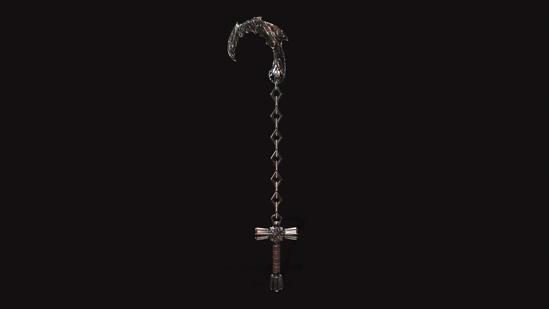 Fantasy Weapon Chain Scythe 3D Model - TurboSquid 2357727