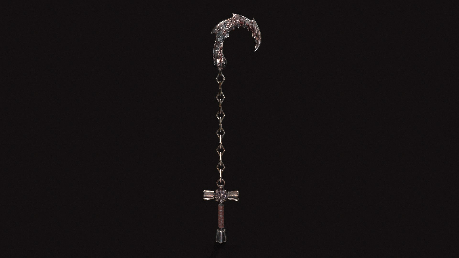 Fantasy Weapon Chain Scythe 3D Model - TurboSquid 2357727