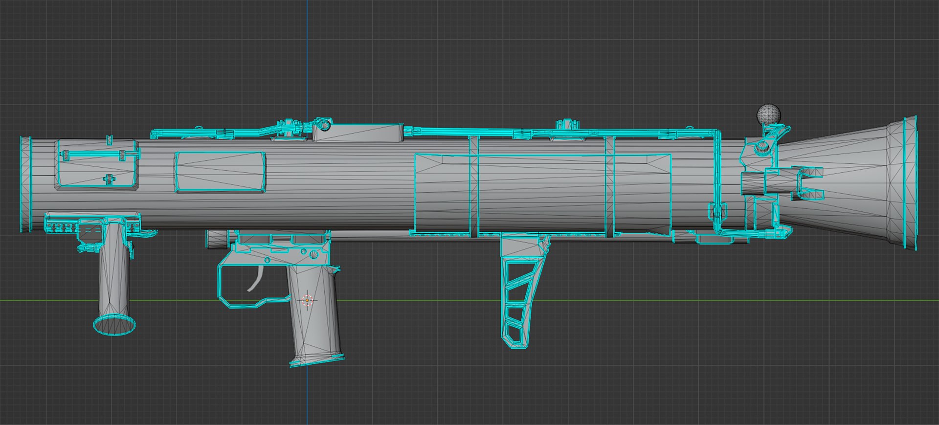 Carl Gustaf Rocket Launcher 3D Model - TurboSquid 2206377