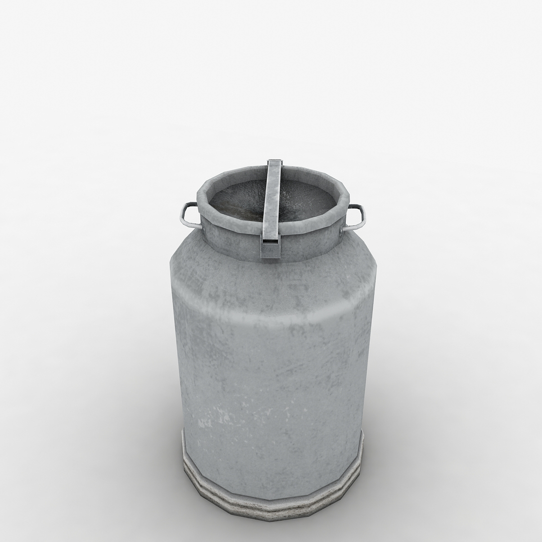 Milk Churn 3d Max