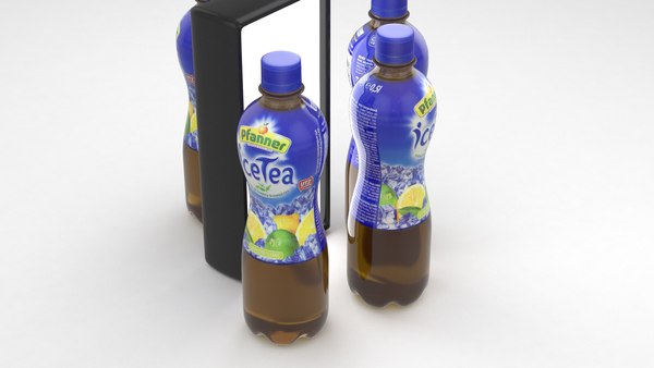 3D bottle ice tea - TurboSquid 1347261