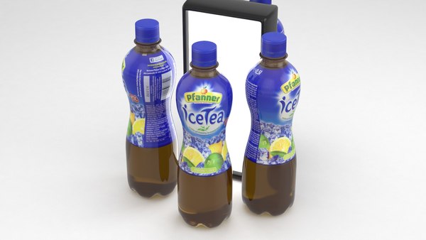 3D bottle ice tea - TurboSquid 1347261