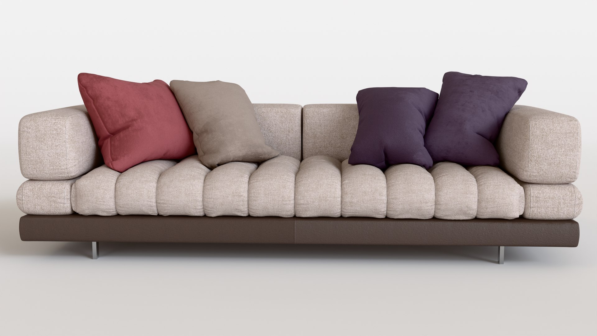 Domus 4-Seater Sofa 3D Model - TurboSquid 2455182