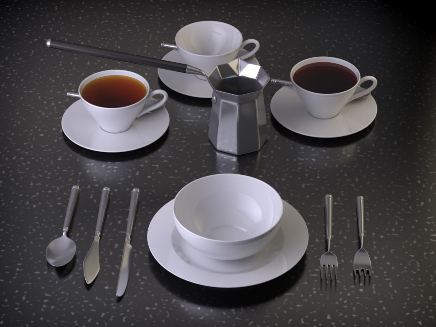 plate modelled 3d 3ds