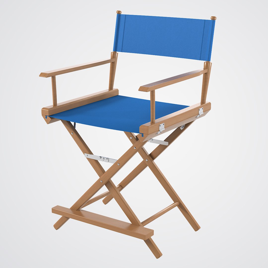 3d Max Director Chair