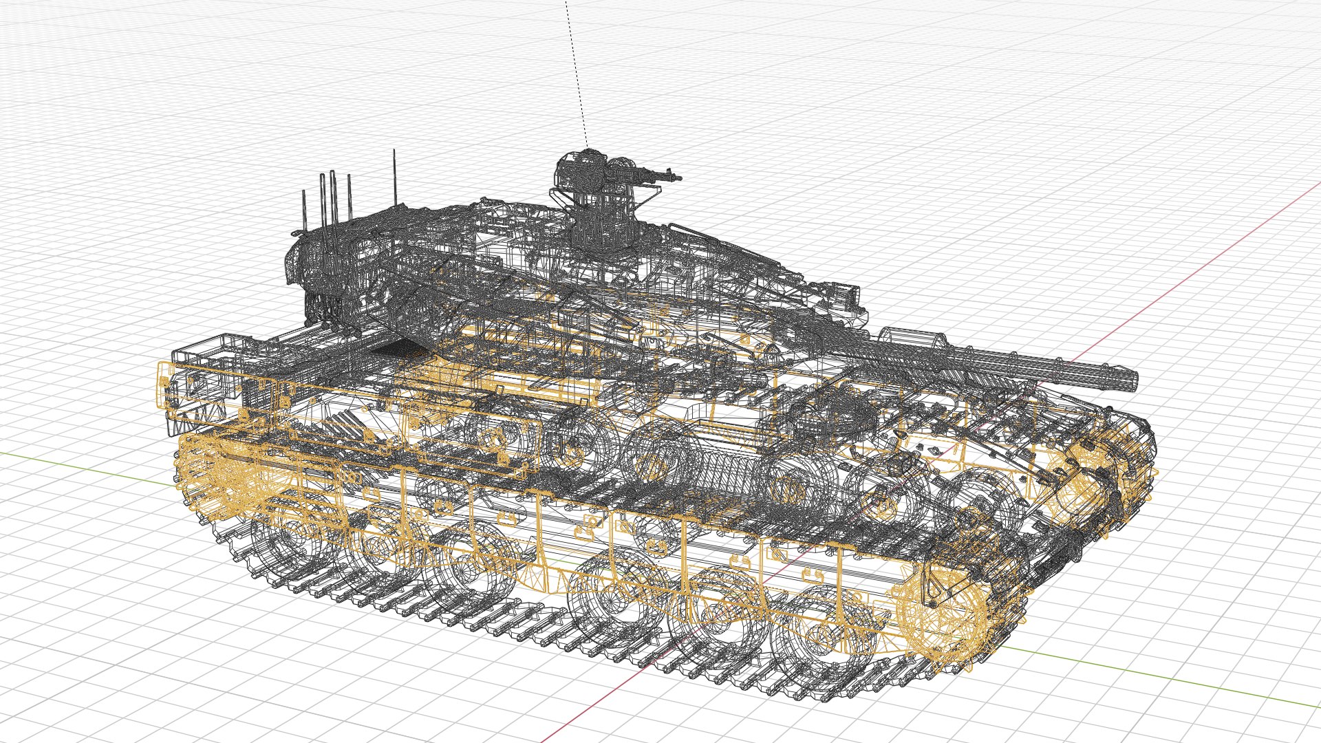 Heavy Tank Military - Gameready 3D Model 3D Model - TurboSquid 2341529