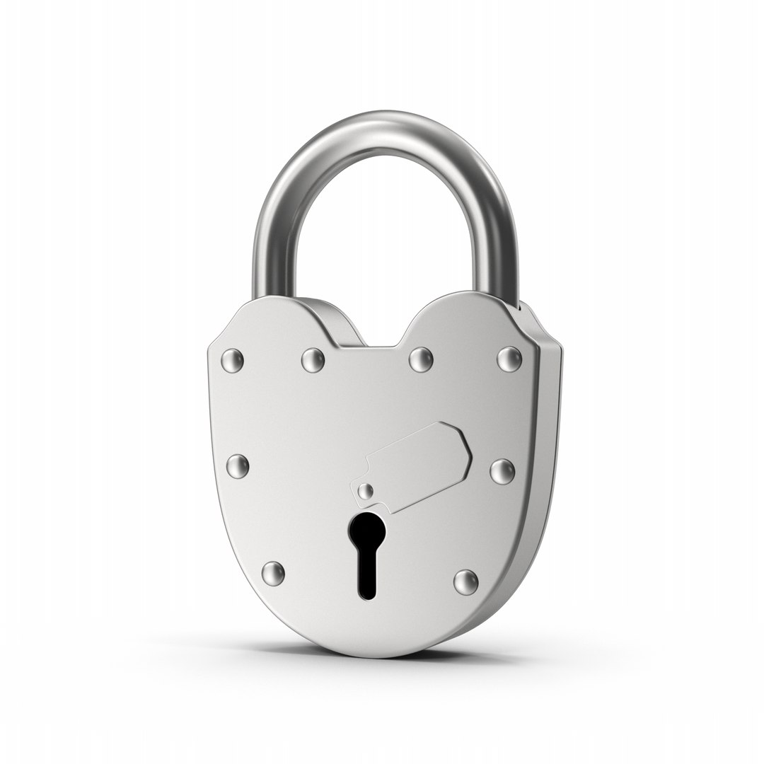 Padlock 3D model - TurboSquid 2005454