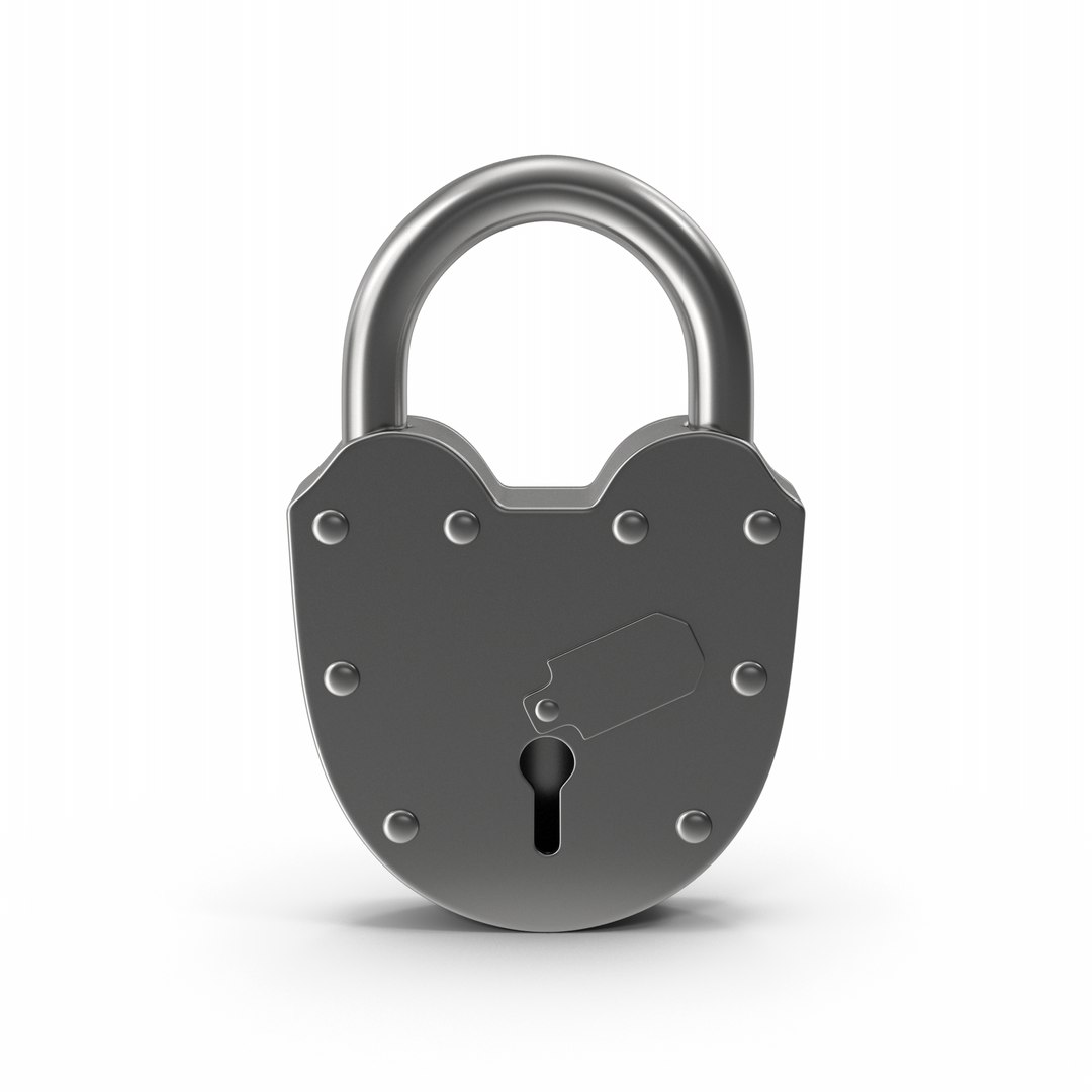 Padlock 3D model - TurboSquid 2005454