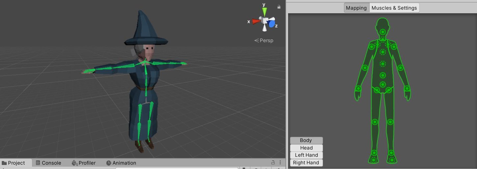 3D Low Poly Wizard Girl Rigged 8 model - TurboSquid 2171671