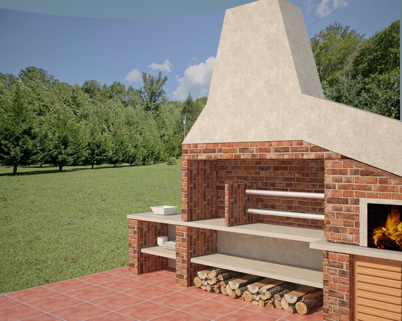 Barbecue 3D Model - TurboSquid 1292894