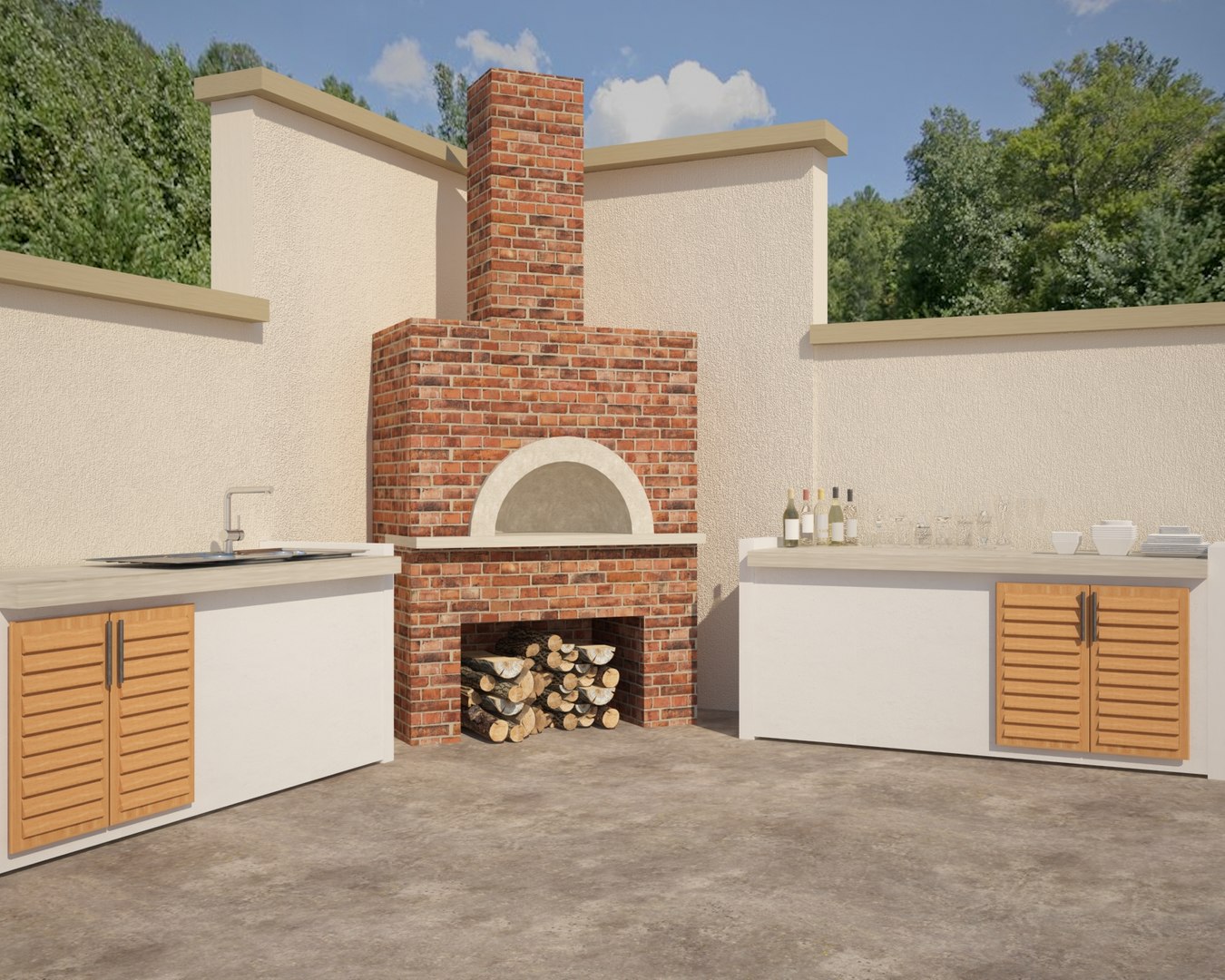 Barbecue 3D Model - TurboSquid 1292894