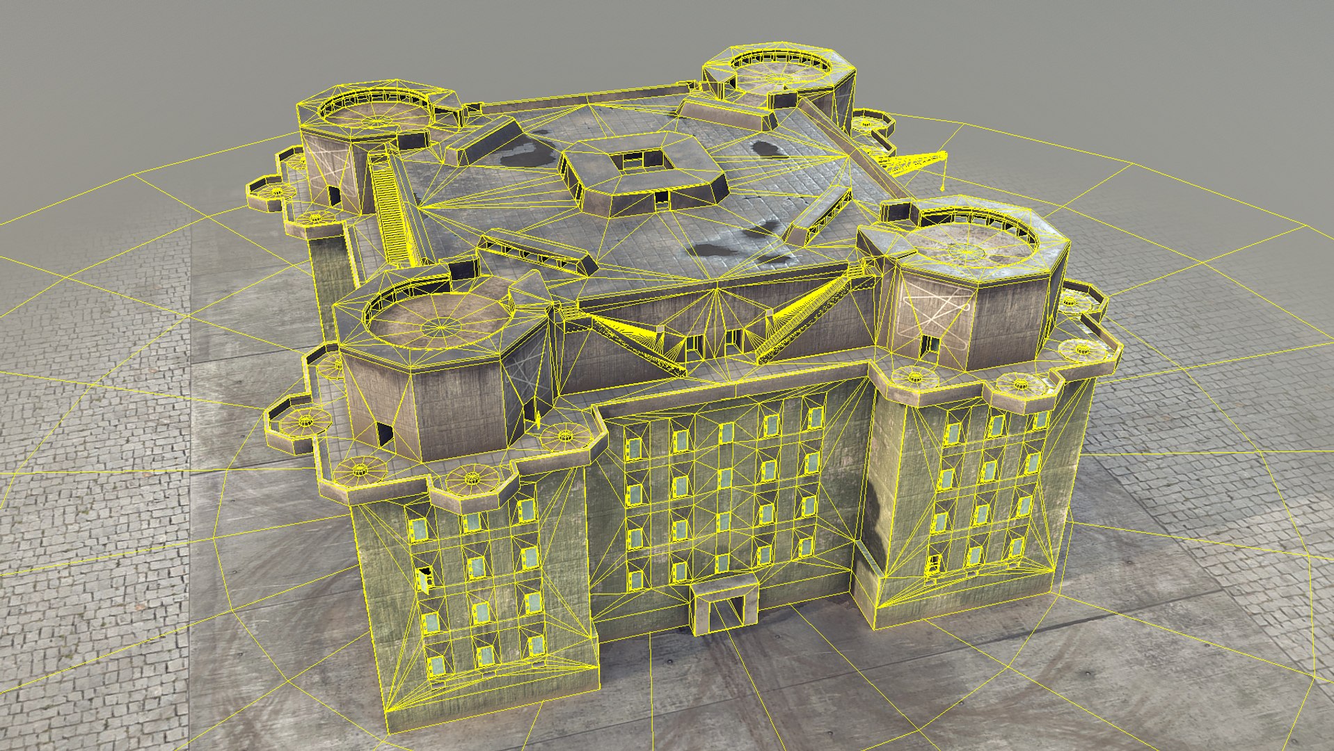 Ww2 Flakturm Iv 3D - TurboSquid 1513285