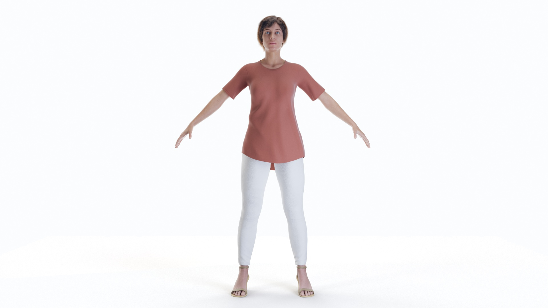 Female Spring Clothing 3D Model - TurboSquid 2168920