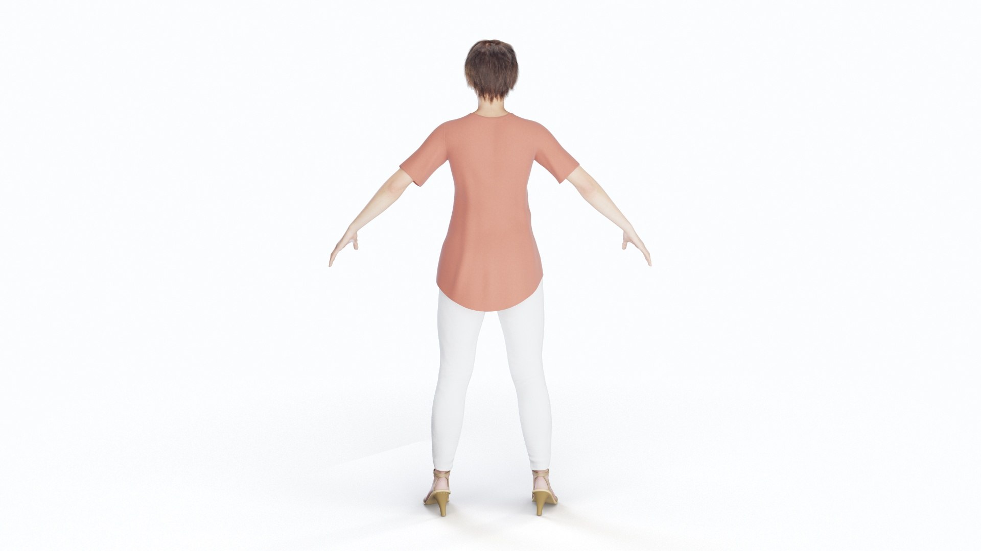 Female Spring Clothing 3D Model - TurboSquid 2168920