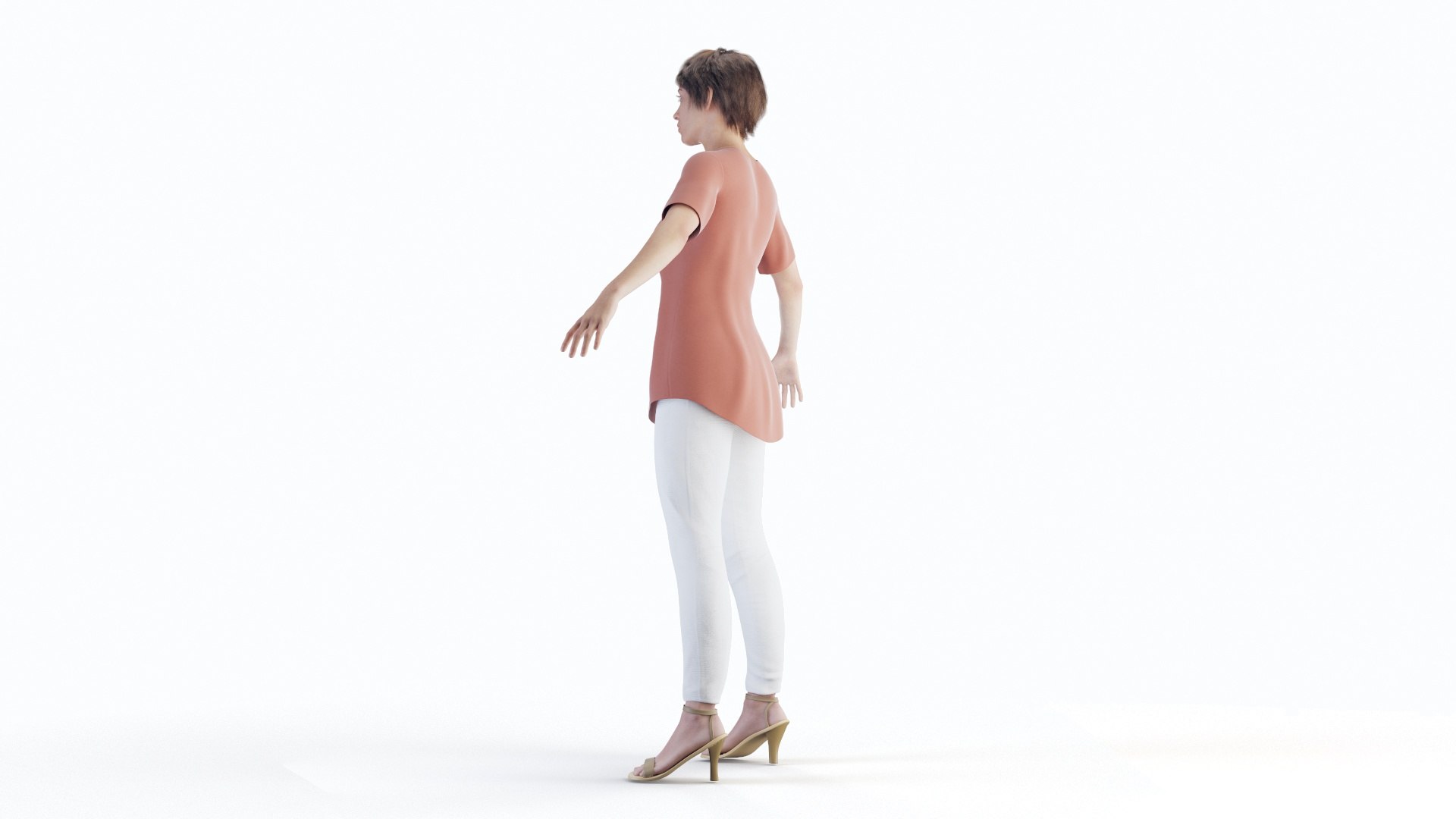 Female Spring Clothing 3D Model - TurboSquid 2168920