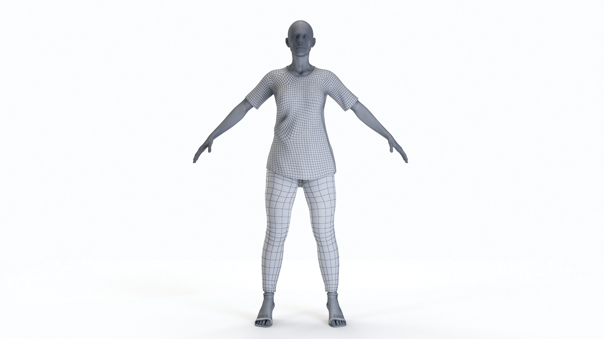 Female Spring Clothing 3D Model - TurboSquid 2168920