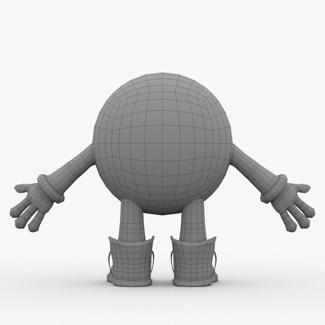 M And Ms Characters 3D Model - TurboSquid 1896743