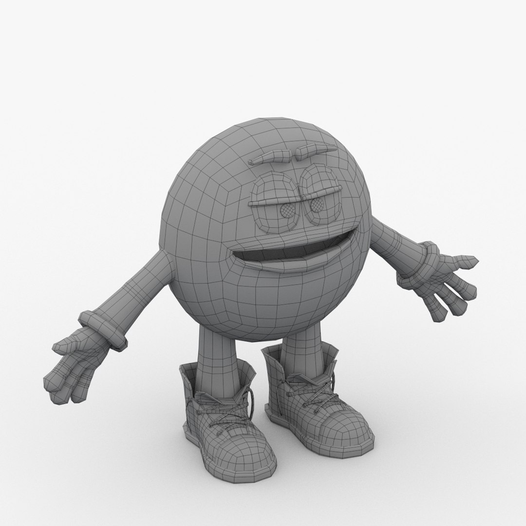 M And Ms Characters 3D Model - TurboSquid 1896743