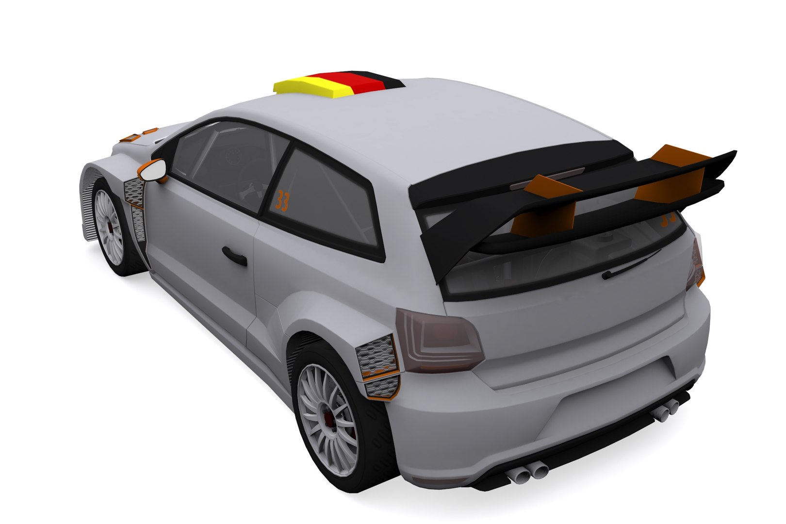 3D Rally Car V4 - TurboSquid 1703490