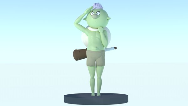 Gobta figure 3D - TurboSquid 1848947