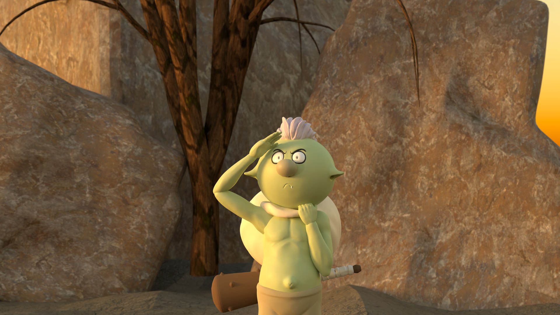 Gobta figure 3D - TurboSquid 1848947