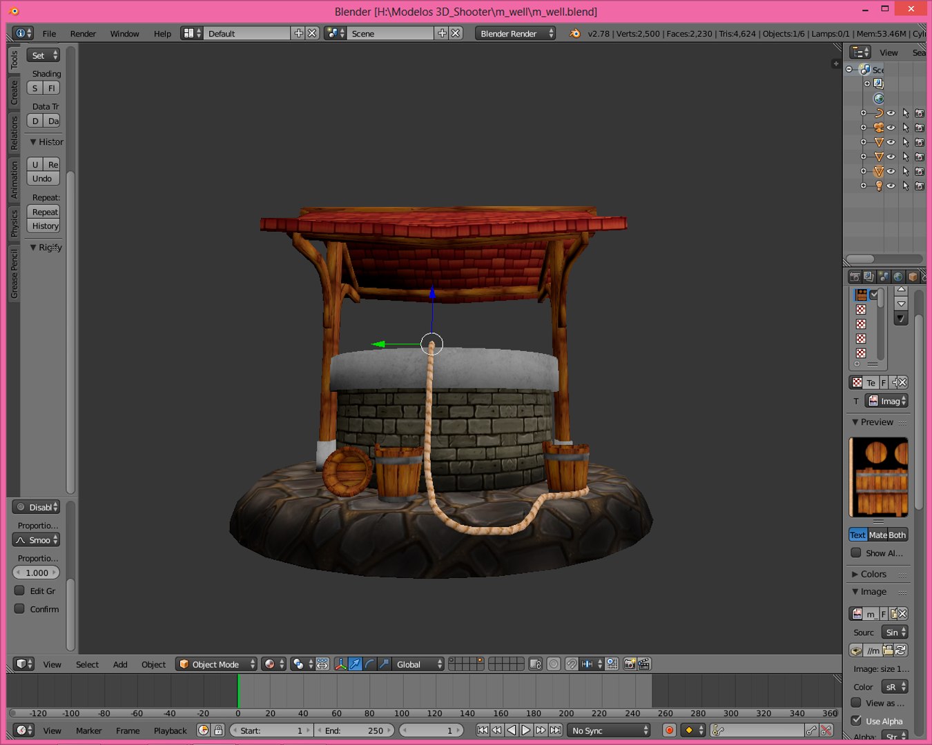 Build well 3D model - TurboSquid 1192138