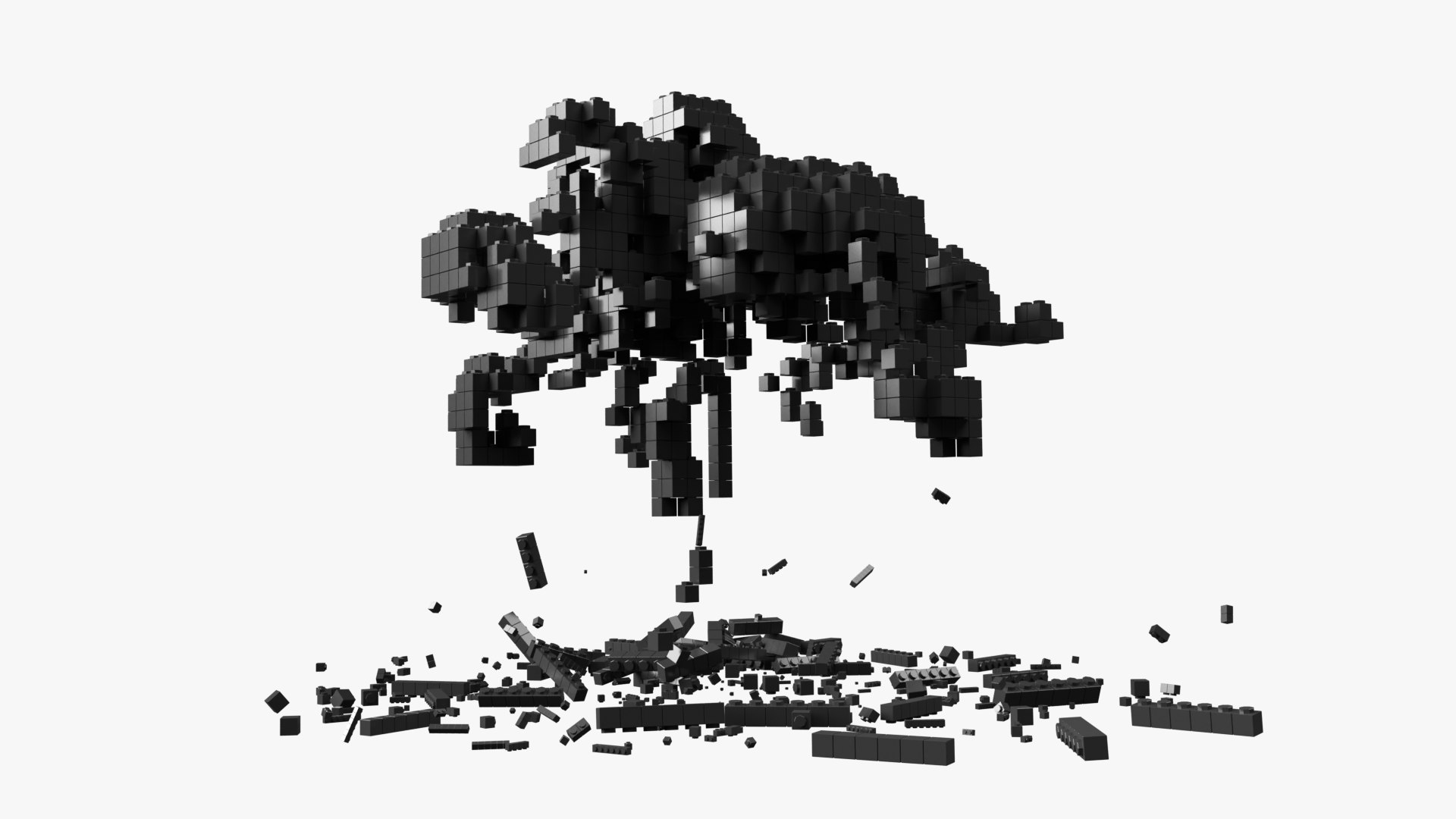 Animated Lego Explosion 3D Model - TurboSquid 1886274